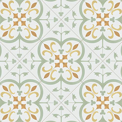 Merola Tile Revival Memory 7-3/4" x 7-3/4" Ceramic Floor and Wall Tile