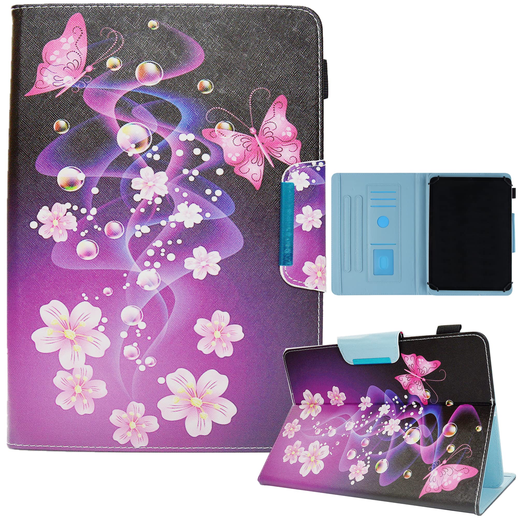 Universal Case for 9.5-10.5 inch Tablet,Chgdss for iPad 9.7/10.2/10.5 inch,Samsung Tab A 10.1/Tab E 9.6 and More 9.5-10.5 inch Tablets,for All 9.5-10.5 inch iPad Android Windows Tablet,cat and Tiger