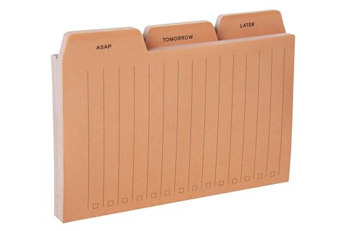 Noted by Post-it Brand Peach Tab Notes, 3x4 in, 30 Sheets/Pad, 90 Sheets Total (NTD-TAB-PCH)