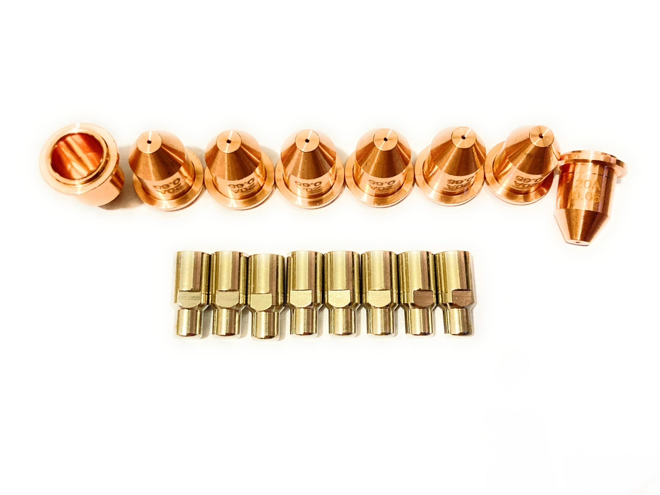 Theia Plasma | AirForce 250Ci HP-25 Plasma Torch consumable 20A | Consumable Kit, Tip/Electrode 770723x2 770496x5 | compatible with Hobart AirForce cutter & miller HP-25/50/70 (3) (770496 4kit)