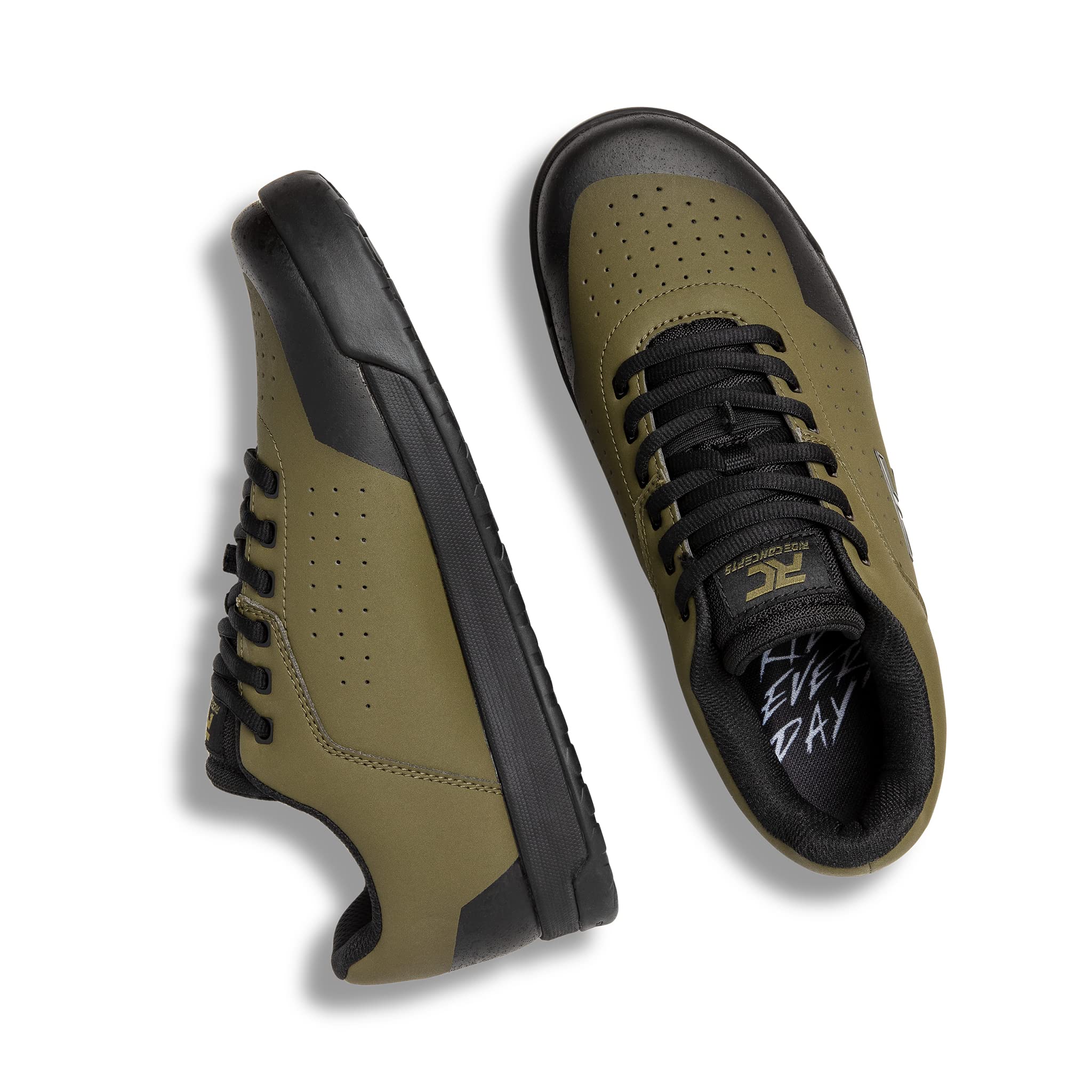 Ride Concepts Men's Hellion Bike Shoe Olive/Black, 12.5 M US