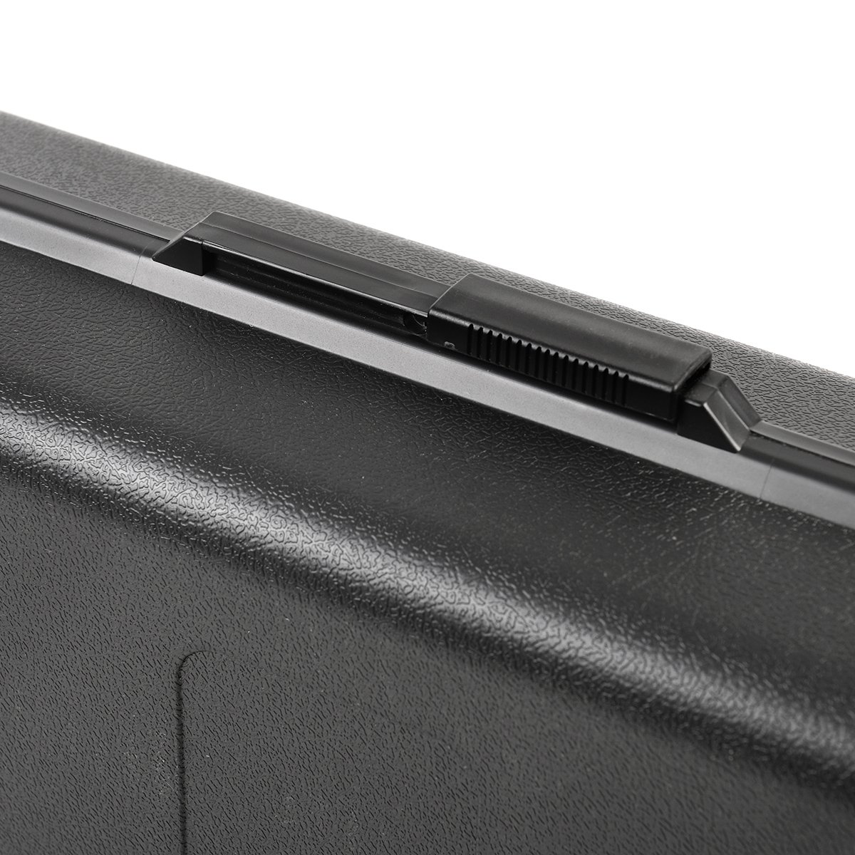 Merdia Black Large Hard Rifle Case with Convoluted Foam Outdoors Sporting Tactical Gun Case 53.93" AR Accessories | Rifle Bag | Hard Gun Cases for Rifles | Shotgun Case
