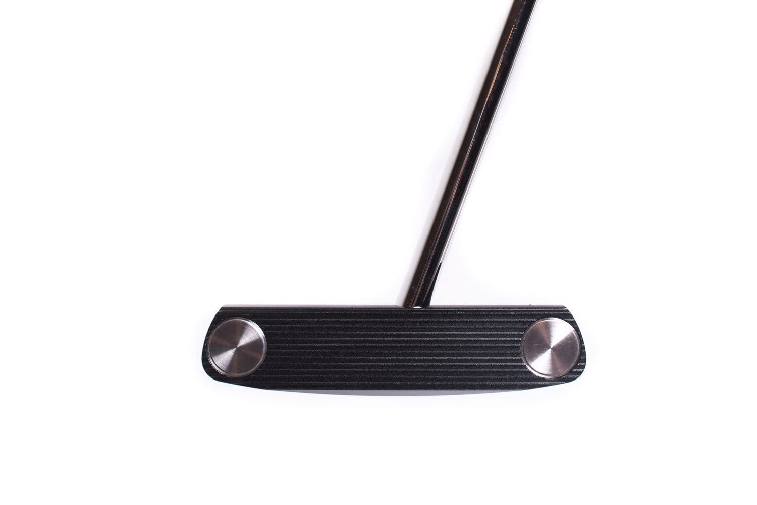 Rife Golf Right Handed Black Two Bar Mallet Putter Patented Roll Groove Technology with Adjustable Weight System. Center Shaft Makes It Perfect for Lining up Your Putts (Right, 33)