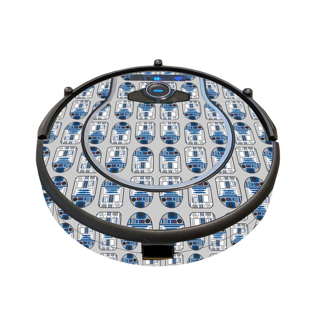 MightySkins Skin Compatible with Shark Ion Robot 750 Vacuum - Galaxy Bots | Protective, Durable, and Unique Vinyl Decal wrap Cover | Easy to Apply, Remove, and Change Styles | Made in The USA