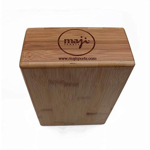 Maji Sports Bamboo Yoga/Pilates Block