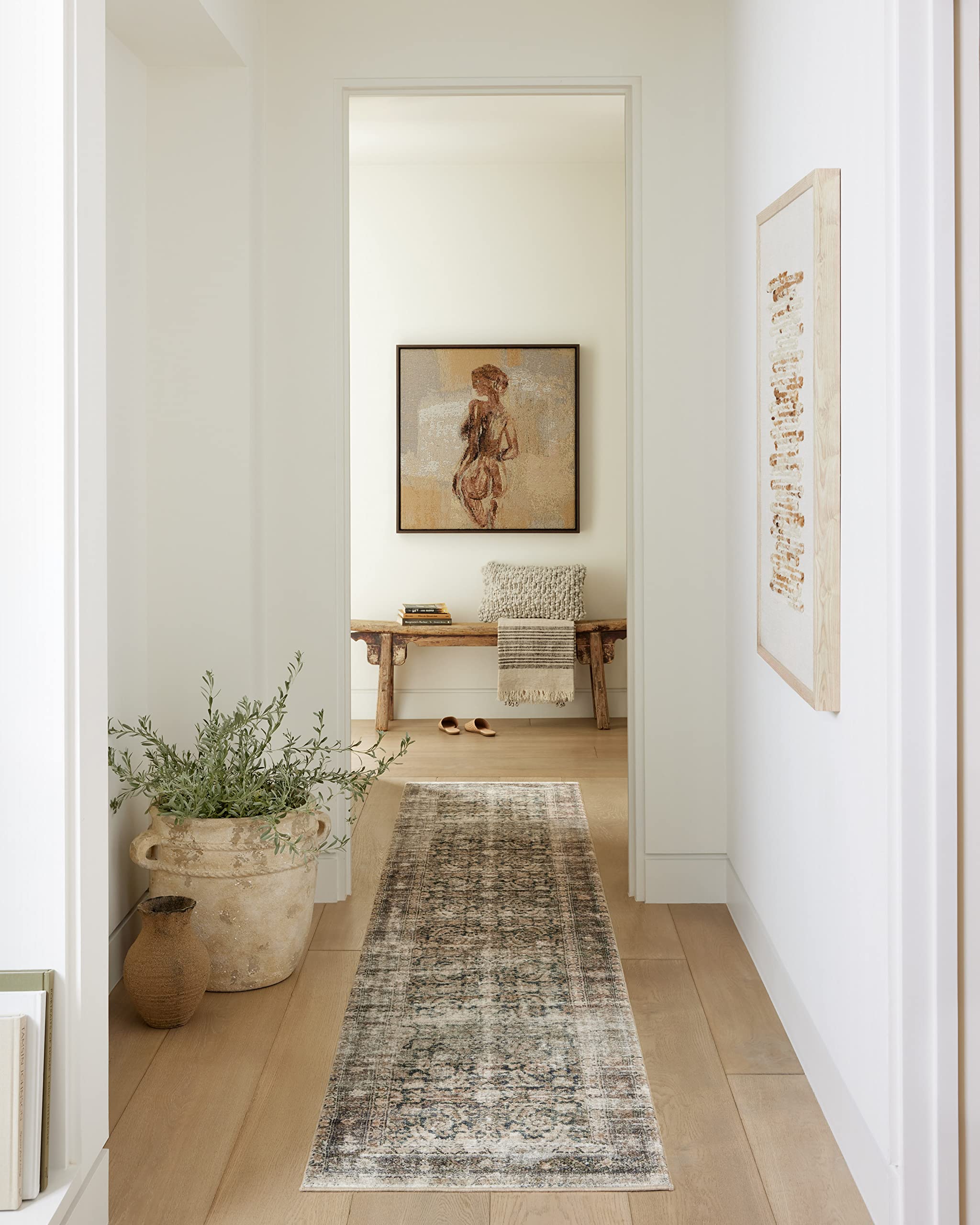 Loloi Amber Lewis x Morgan Navy/Sand 8'-3" x 11'-3" Area Rug