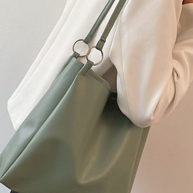 Thick Handbag Casual Shoulder Bag Ladies Simple Shopping Travel Tote Bag
