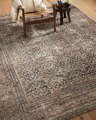 Loloi Amber Lewis x Morgan Denim/Multi 8'-3" x 11'-3" Area Rug