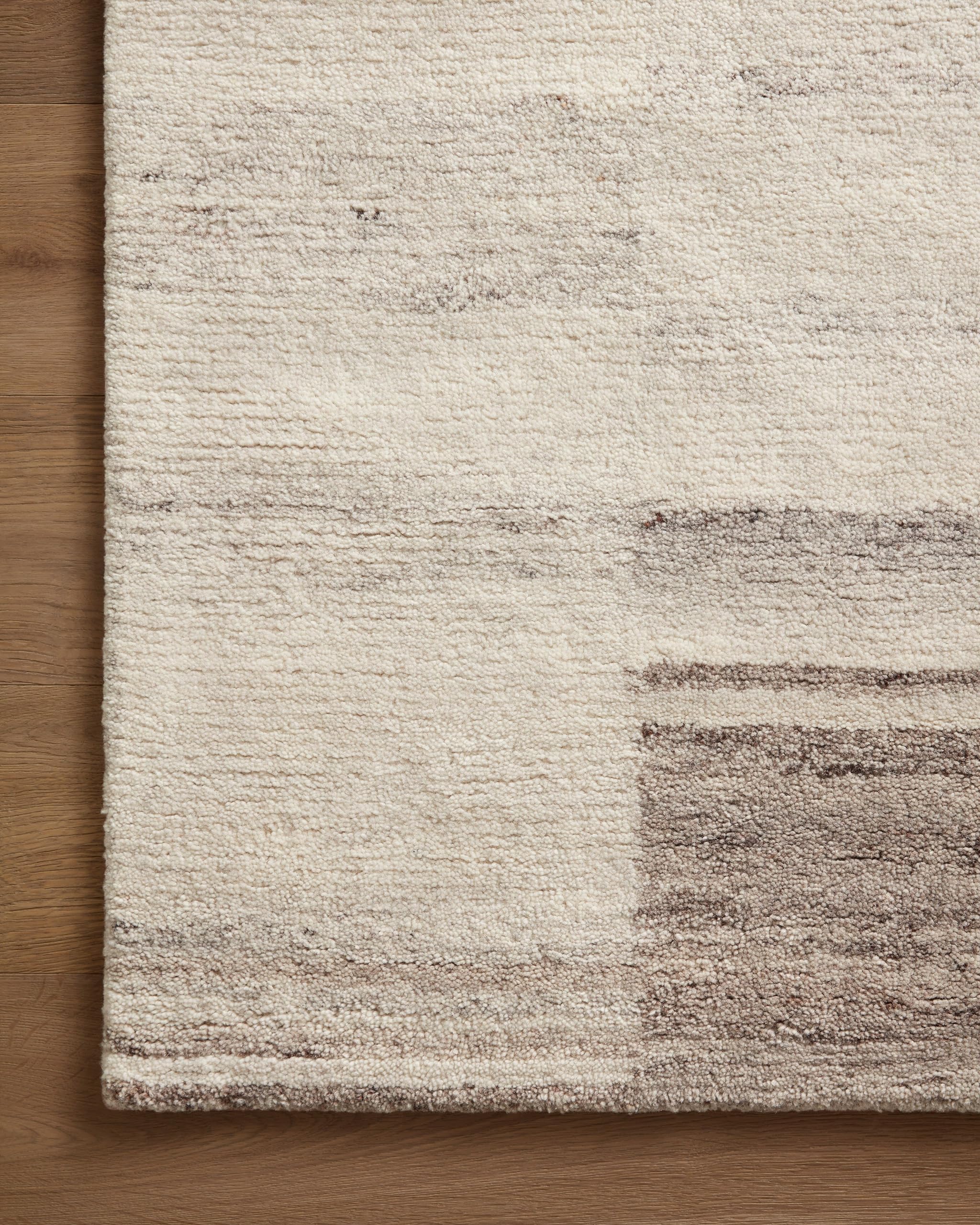 Loloi Amber Lewis x Loloi Rocky Collection ROC-01 Ivory / Silver, 9'-3" x 13', Area Rug