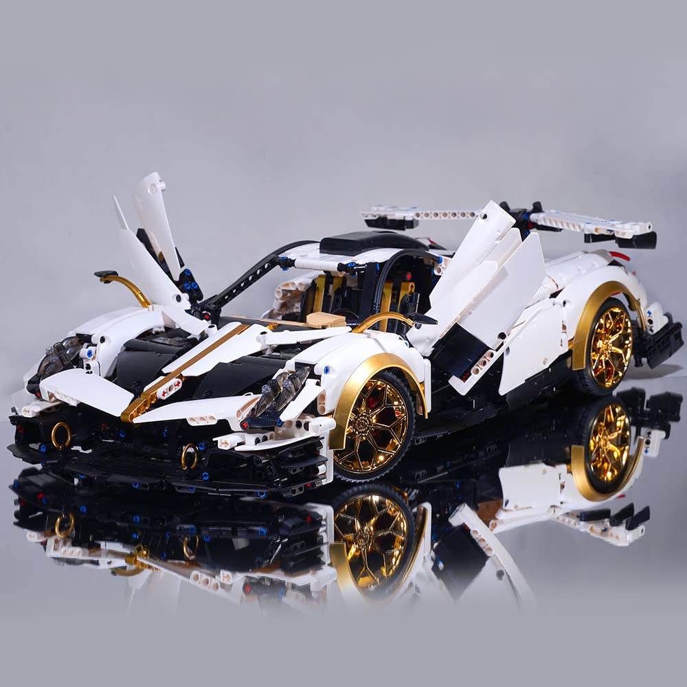 Mesiondy Racing Car Building Blocks Kit,Car Model Building Set DIY Toys for Boys Age 12 13 14 15 16