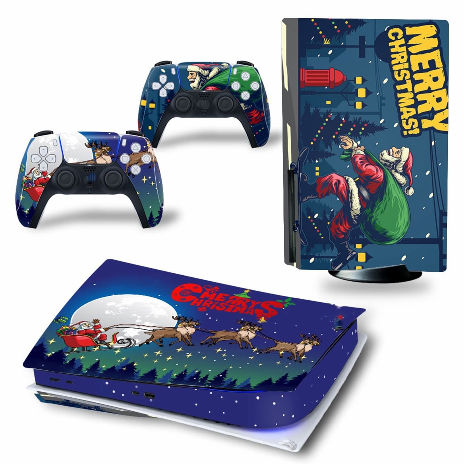 Top factory BUCEN for PS5 Skin Disc Edition & Digital Edition Console and Controller Vinyl Cover Skins Wraps Scratch Resistant, Compatible 11746 Anti Scratch (Size : Digital Edition)