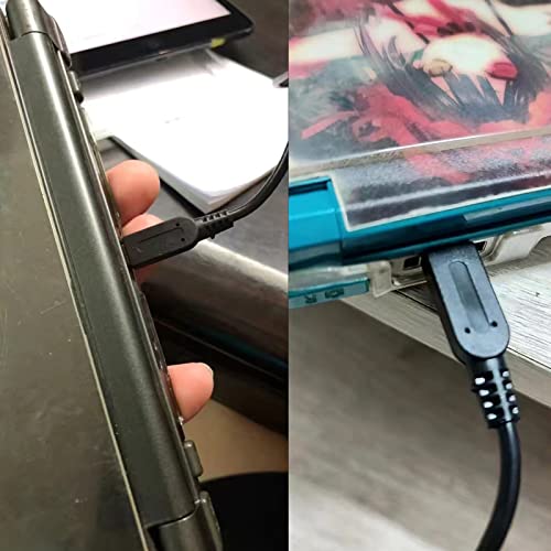 WGL USB Charging Plug Cable USB Power Charger Charging Cable Replacement for Nintendo 3DS DSi NDSI XL