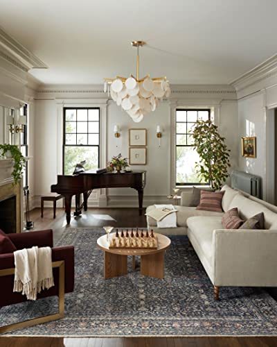 LOLOI Jean Stoffer Bradbury Collection BRU-01 Midnight / Multi 9'-0'' x 12'-0'' Area Rug