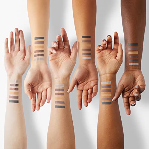 LUXAZA 6 PCS Taupe Mauve Neutral Eyeshadow Stick Set, Cream Eye Shadow Pencil Makeup, Shimmer And Matte Eye Pencil,Brightener Highlighter Eyeliner Crayon Make up