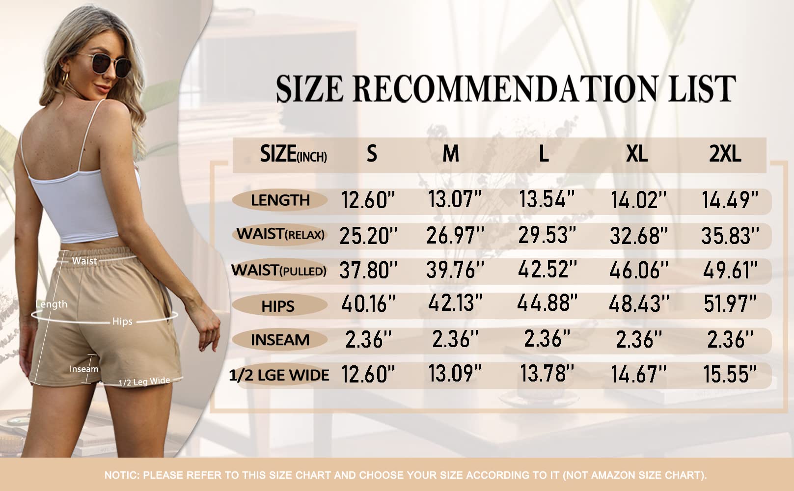 OFEEFAN Workout Shorts for Women Athletic Active Shorts Sports Fitness Jogging White M