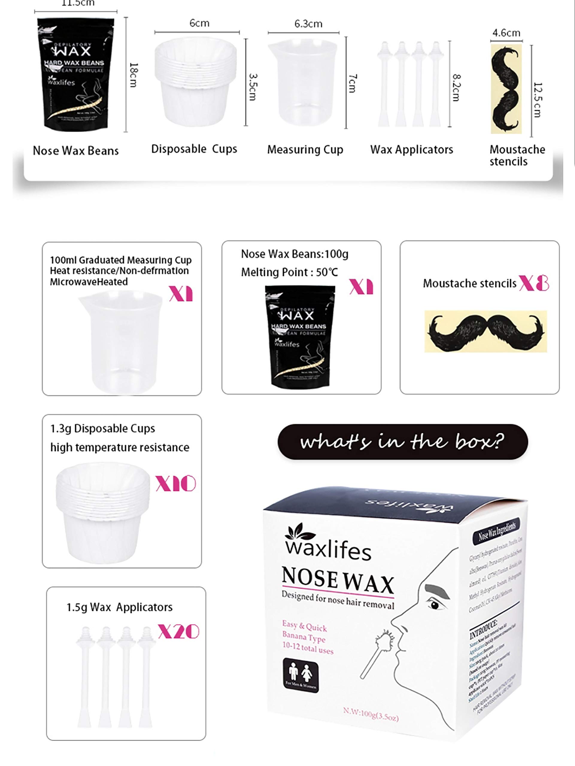 Nose Wax Hair Removal for Men and Women Safe, Quick, and Painless