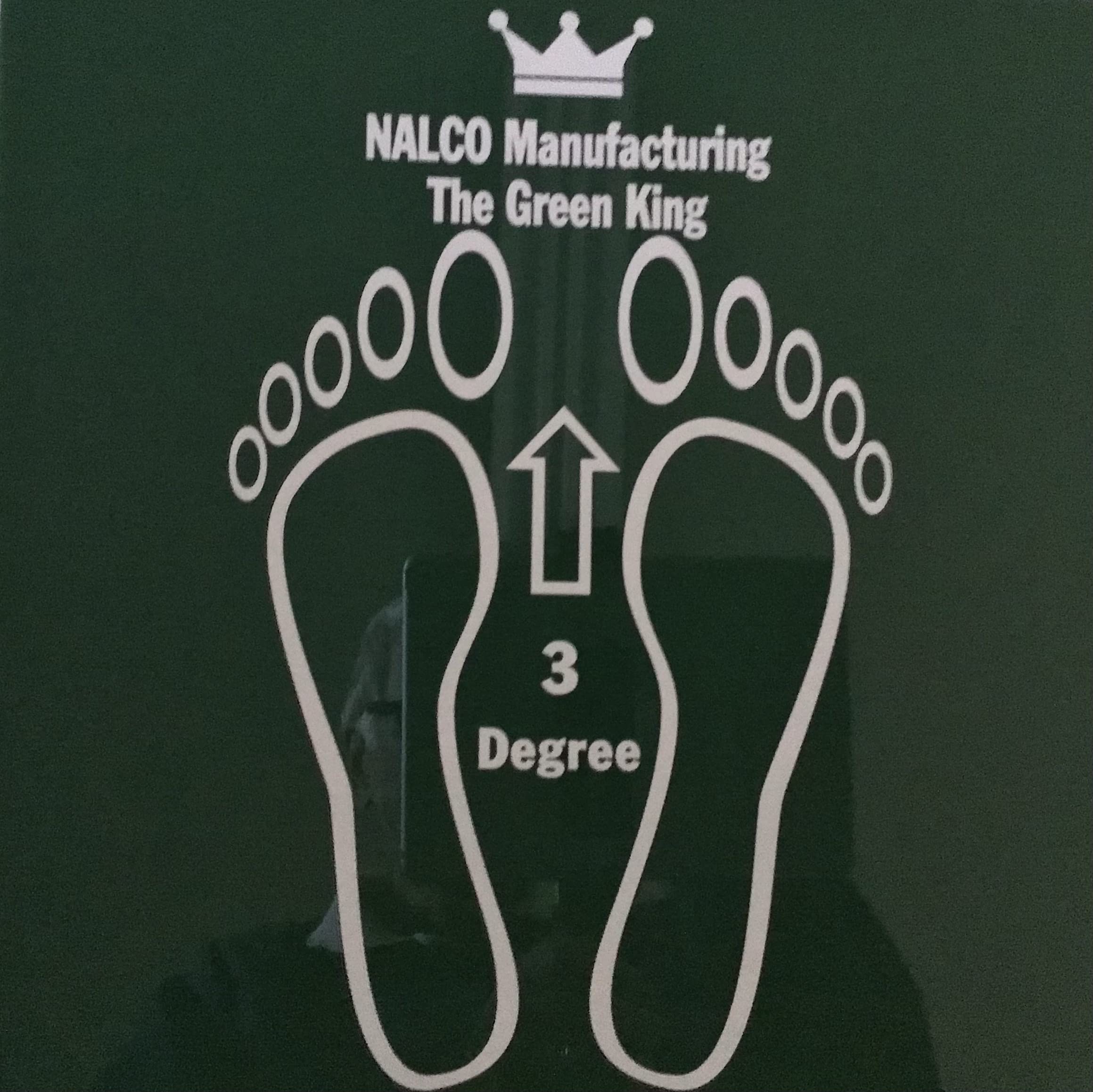 NALCO The Green King - Read Golf Greens by Using Your Feet