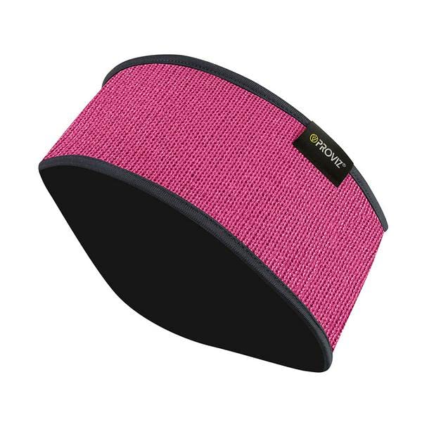 Proviz REFLECT360 Reflective Breathable Unisex Running Sports Headband Hi Visibility, Black