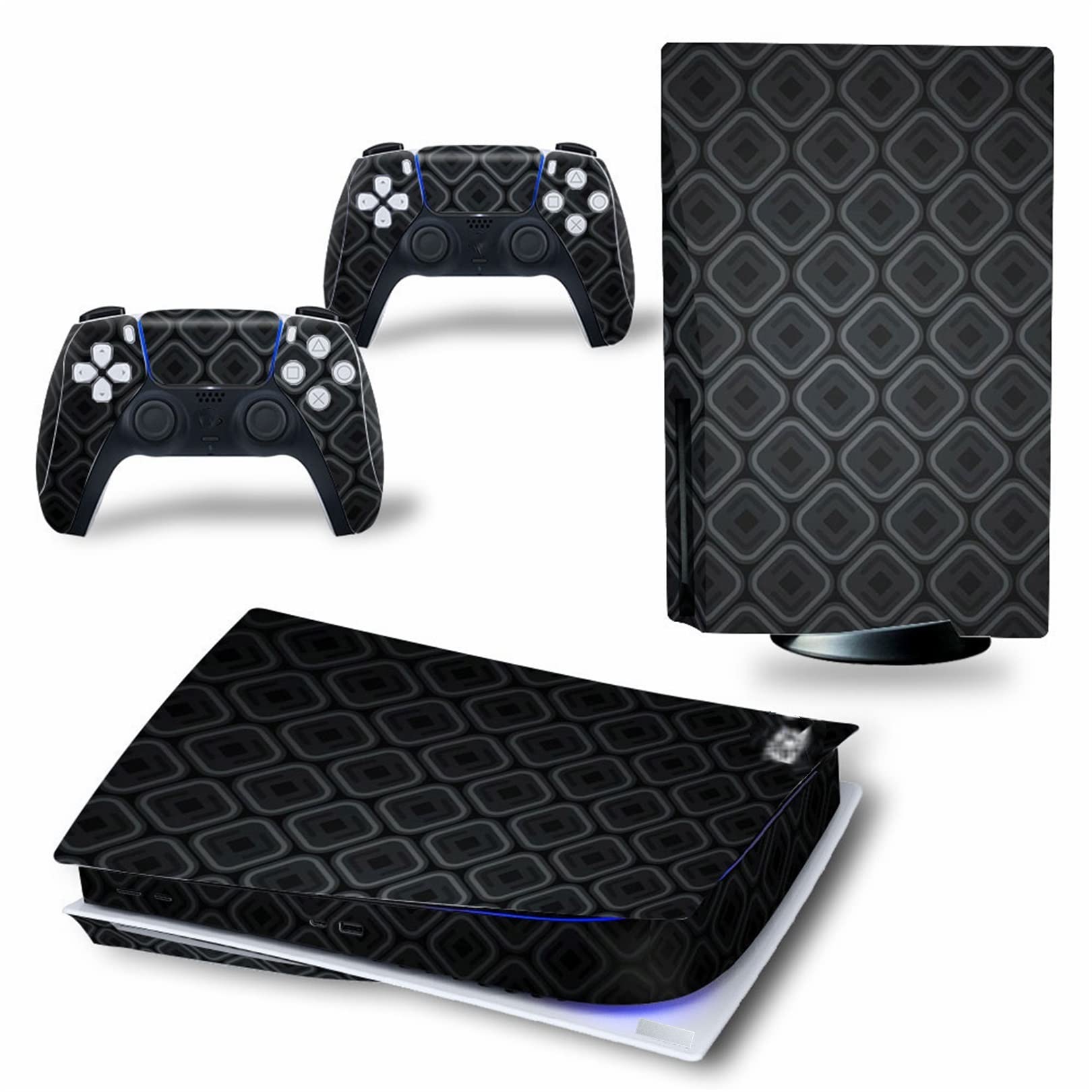 Top factory BUCEN for PS5 Skin Disc Edition & Digital Edition Console and Controller Vinyl Cover Skins Wraps Scratch Resistant, Compatible with for PS5 915001 Anti Scratch (Size : Disc Version)