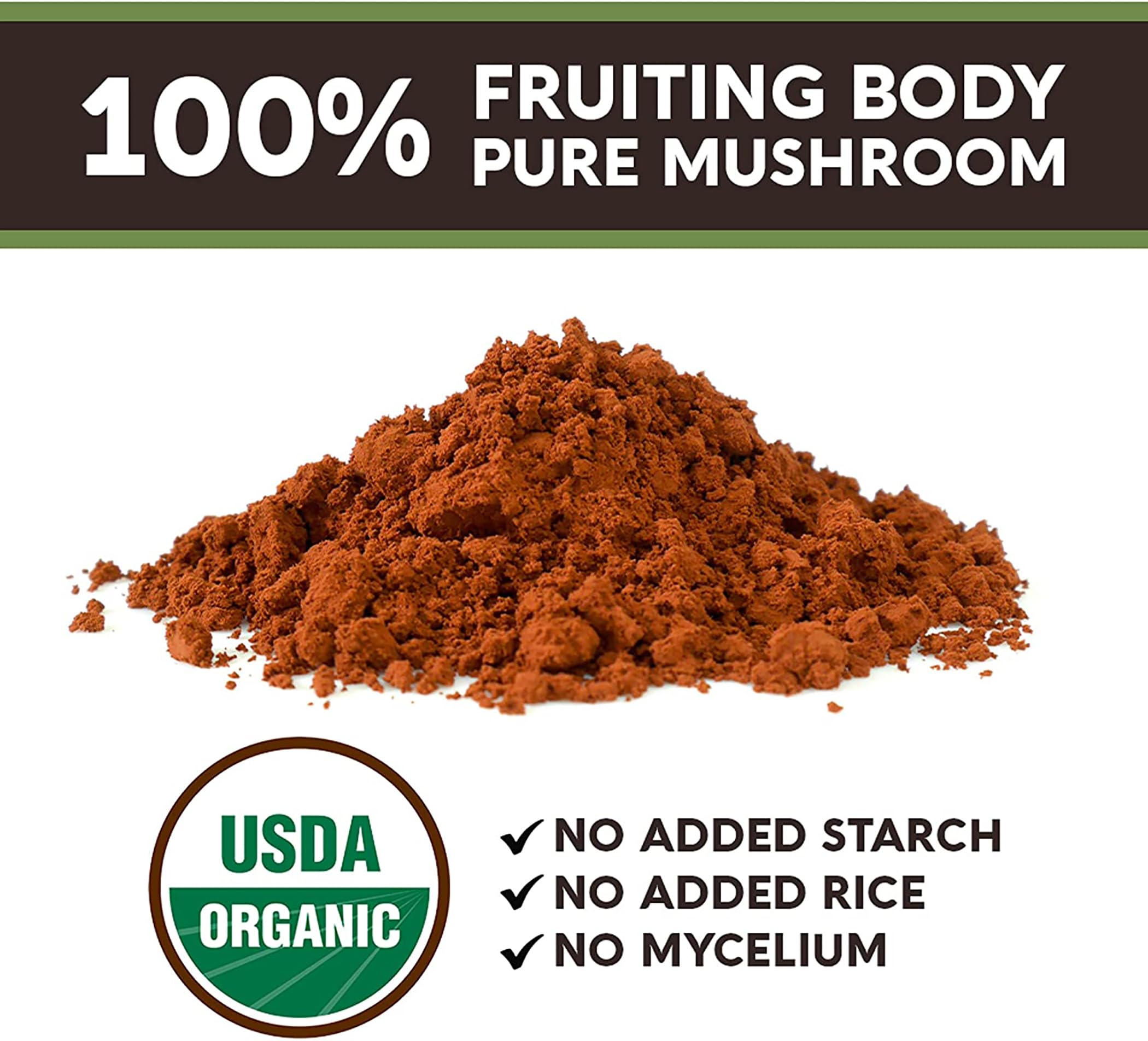 Longevity Botanicals Organic Chaga Mushroom Powder - Ultra Concentrated Supplement - Promotes a Balanced Immune System, Relaxation, Stress Relief and Improved Sleep - 100 Grams