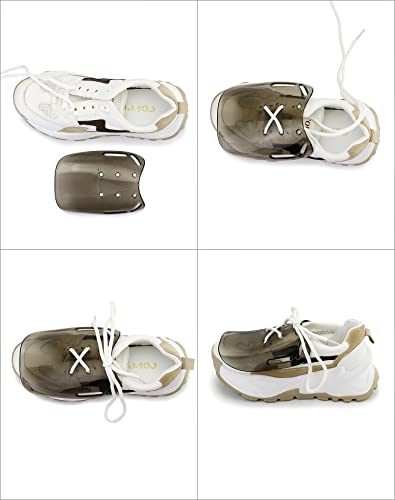 QWORK Metatarsal Guard, Safety Footwear Attachment for Metatarsal Protection, Safety Shoe Cover for Most Work Boots, Universal Size (1 Pair)