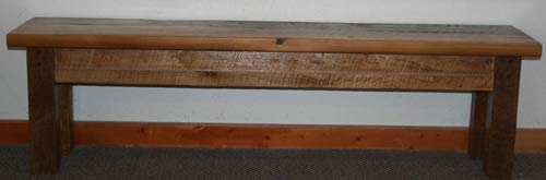Weathered Timber Bench