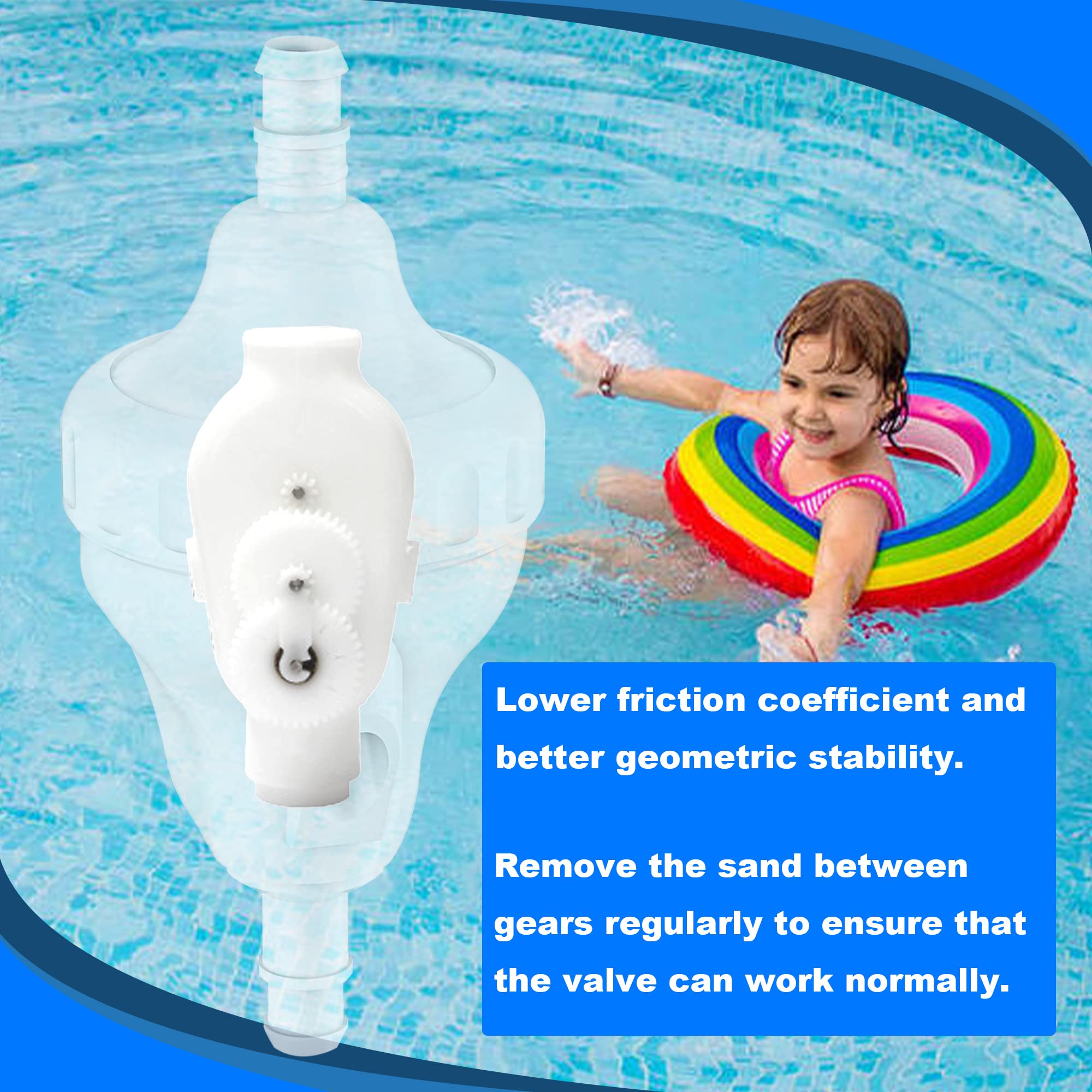Upgraded G52 Polaris Backup Valve Replacement Kit fit for Po-laris 180, 280, 380, 480, 3900 Pool Cleaners
