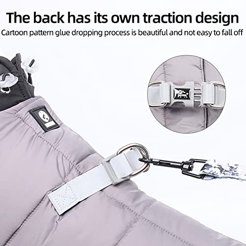 Windproof Warm Full Body Coat for Small Dogs Waterproof Small Dog Coats for Puppy Quality Puppy Winter Clothes Reflective Outdoor Snow Jacket