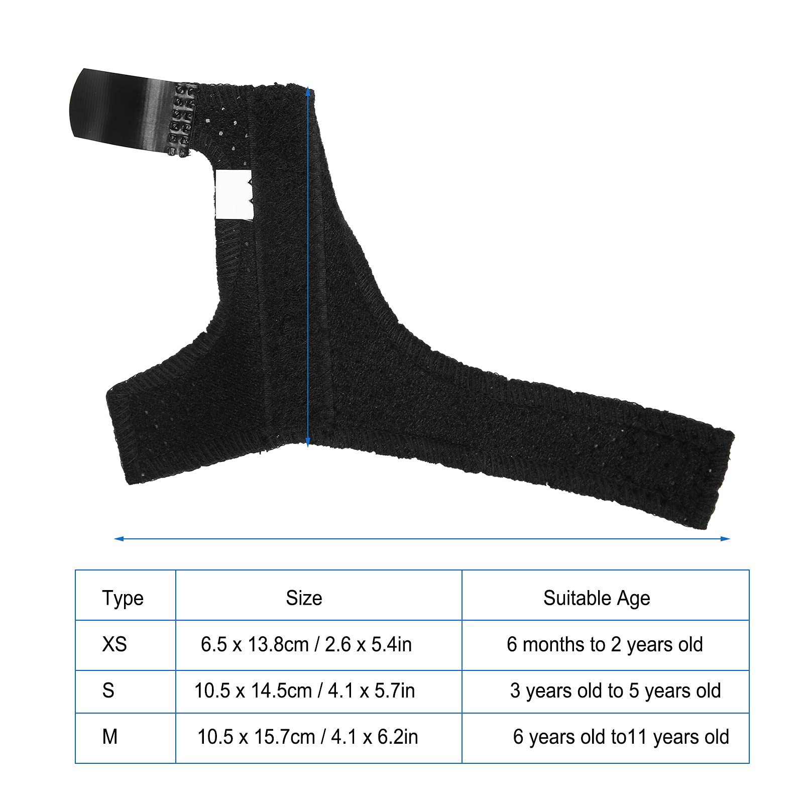 Thumb Corrector Stabilizer, Adjustable Thumb Splint, Wrist Thumb Stabilizer with Built in Aluminum Bar, Children Thumb Support Brace, for Thumb Bone Fracture, Ligament Injury, Finger Sprain(XS)