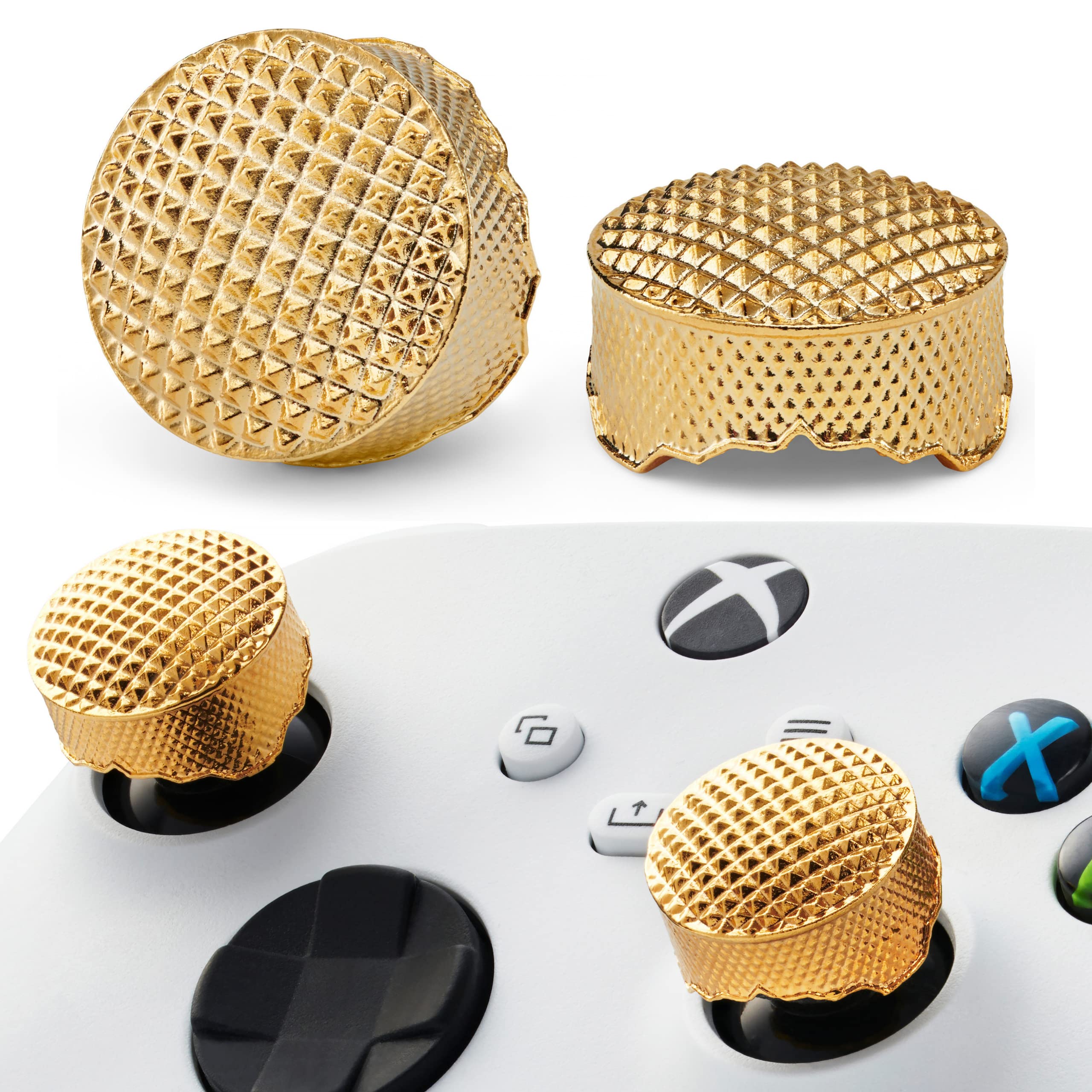 Thumb Grips for Xbox One and Xbox Series X Controller | WarriorGripz Bling Monster Design