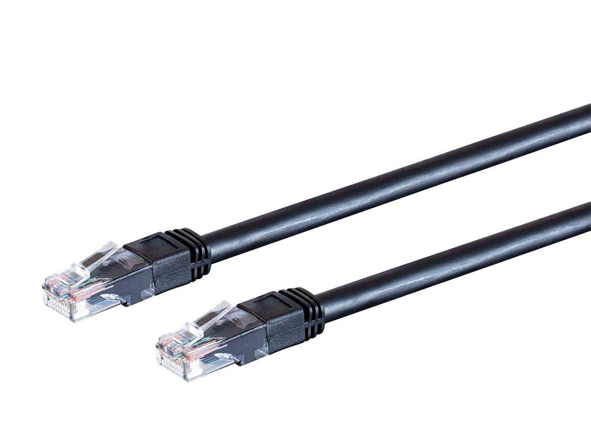 Monoprice Cat6 Outdoor Rated Ethernet Patch Cable - 100 Feet - White | Snagless RJ45, Stranded, 550MHz, UTP, Pure Bare Copper Wire, 24AWG