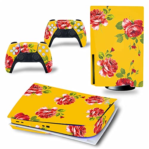 Top factory BUCEN for PS5 Skin Disc Edition & Digital Edition Console and Controller Vinyl Cover Skins Wraps Scratch Resistant, Compatible 07488 Anti Scratch (Size : Disc Version)