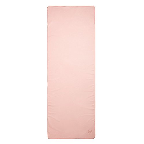 Mission VaporActive Yoga Mat Towel, Strawberry Cream, 24.5" x 69"