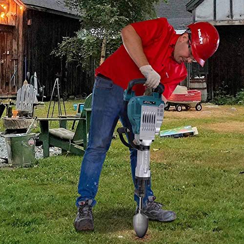 Yescom Clay Spade Chisel Shovel Scoop Bit for 1-1/8" Hex Shank Electric Demolition Jack Hammer Garden Lawn