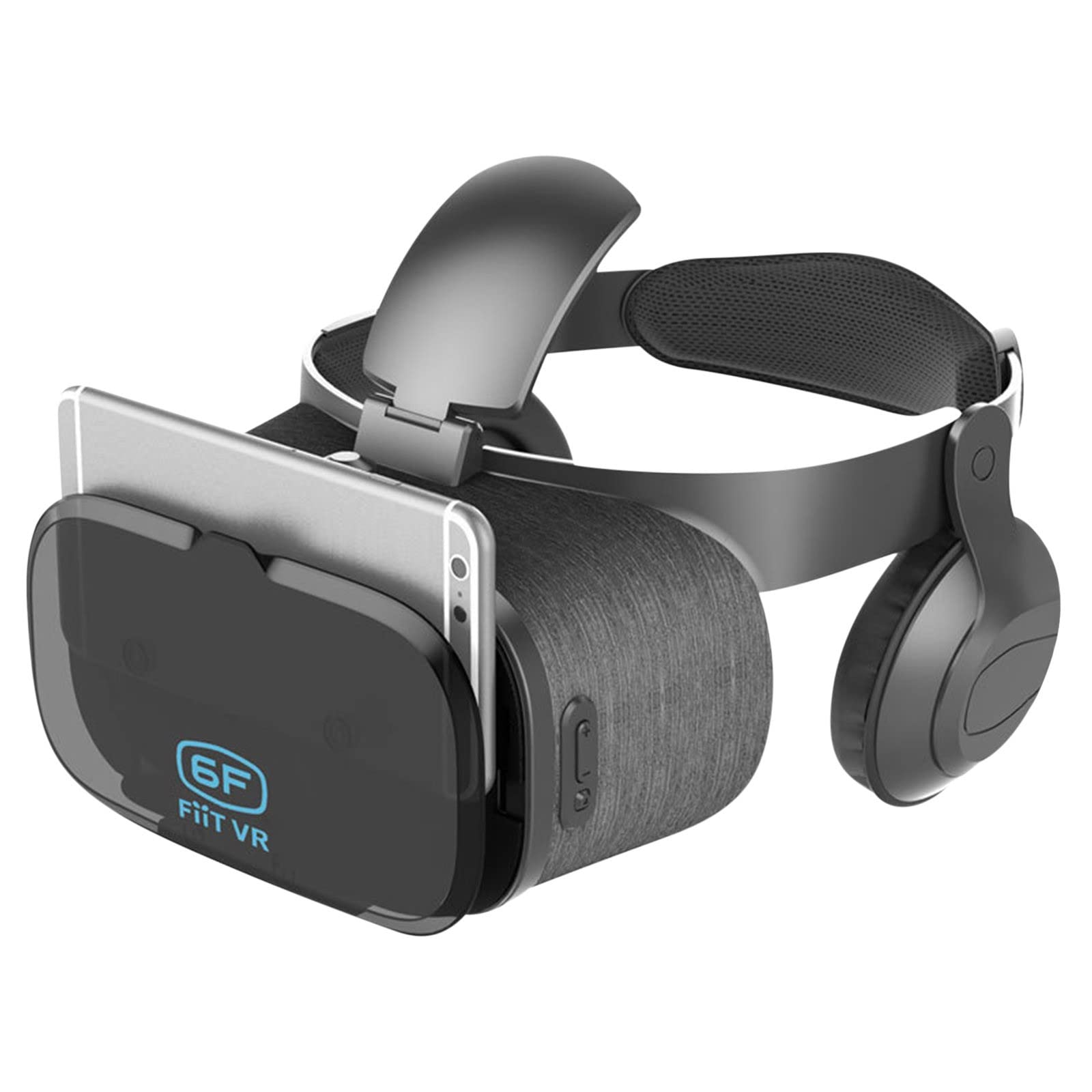 VR Digital Glasses 3D VR Headsets Stylish and Comfortable VR Headsets Anti-Blue Light, 55mm High-Definition VR Headsets Compatible with iOS& Android