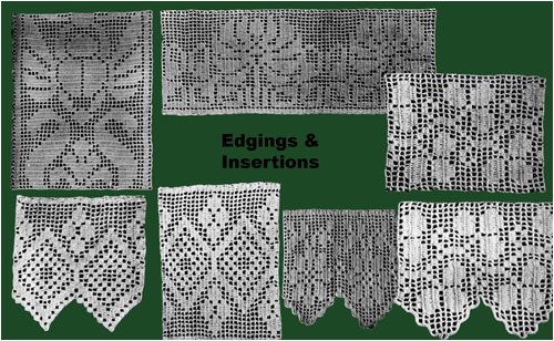 Mary Fitch #1 - Filet Crochet - c.1914