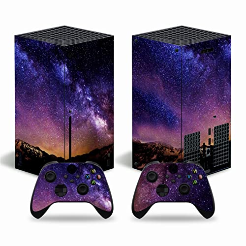 Top factory Skin Decal Protective Vinyl Skin Decal Cover for Series X Console Skins Wrap Sticker with Two Free Wireless Controller Decals 57508 Decal