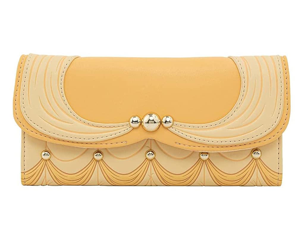 Loungefly Disney Beauty and The Beast 30th Anniversary Belle Cosplay Flap Wallet