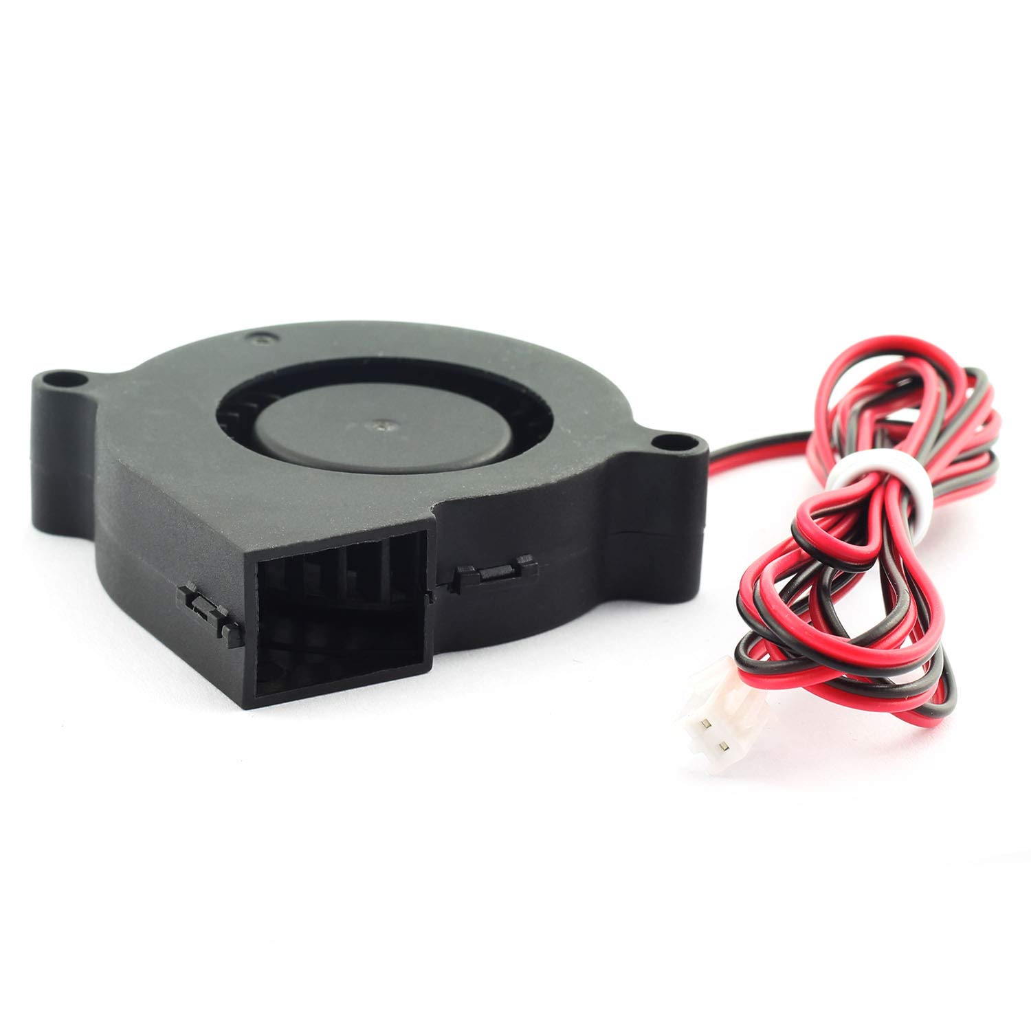 Magic&shell 4-Pack DC 12V 3D Printer Cooling Fan 5015 2Pin Brushless Turbo Blower Cooling Fan 50x50x15mm