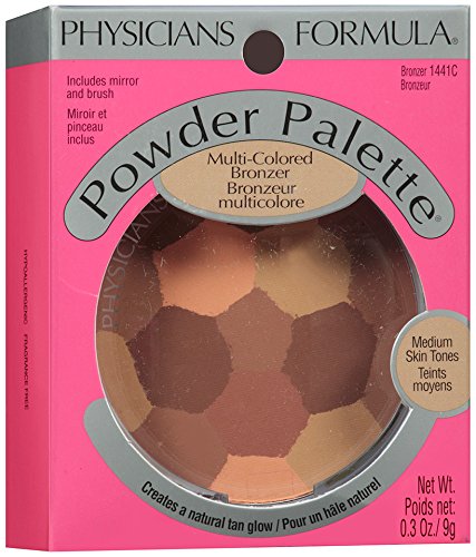Physicians Formula Powder Palette Multi-Colored Bronzer Bronzer, Dermatologist Tested, Clinicially Tested