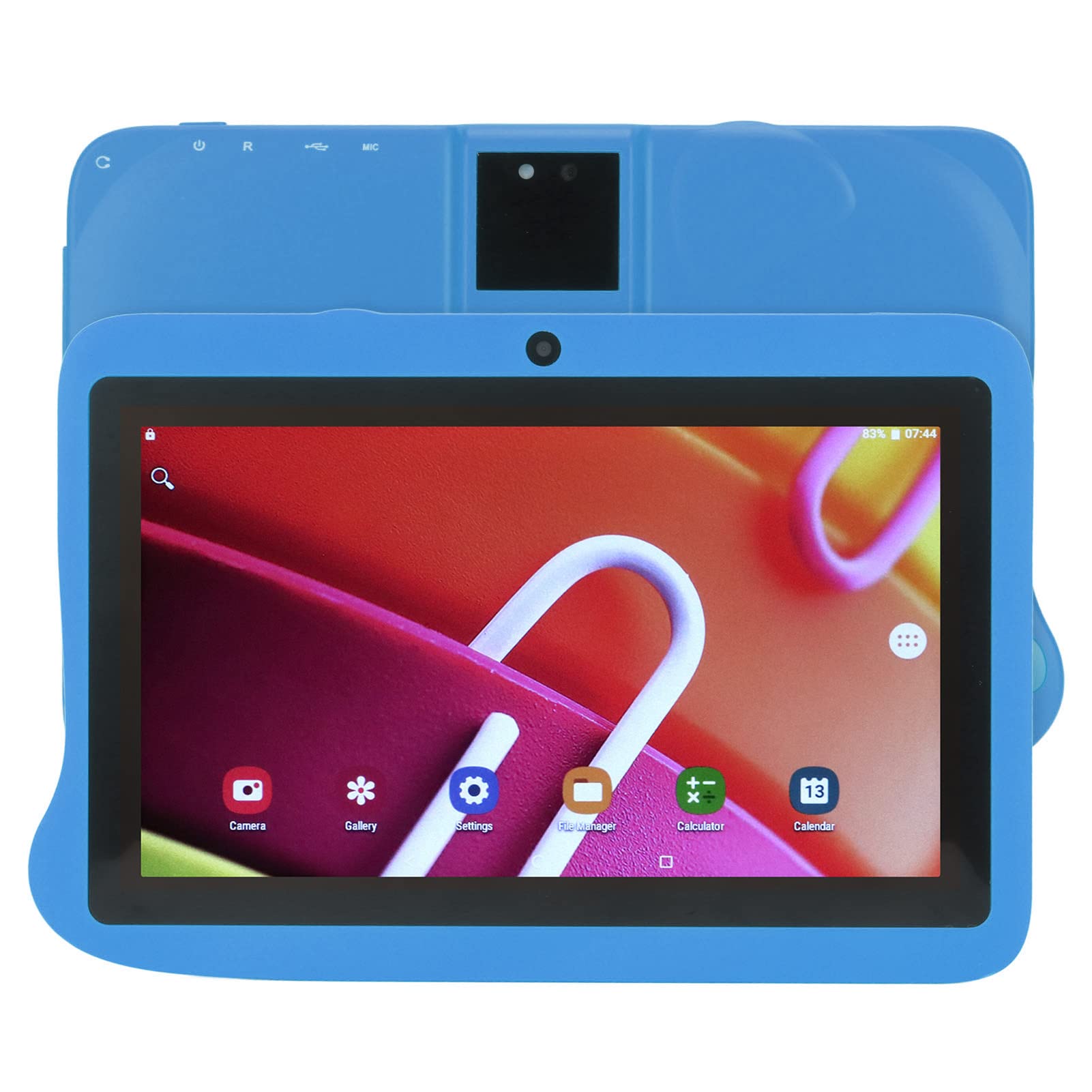 VINGVO 7 Inch Tablet, Blue Reading Tablet Octa Core CPU Dual Camera for Education (Blue)