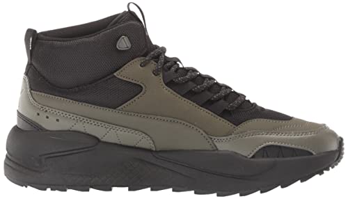 Puma Unisex X-Ray 2 Square Mid Winter Sneaker, Forest Night-Forest, 9.5 US Men