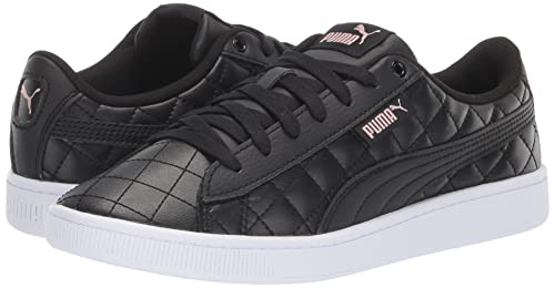 PUMA Vikky V Quilted WS Sneaker Womens Sneaker BM US BlackBlackRose Gold