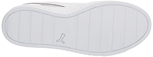 PUMA Women's Jada Sneaker, Snake Premium Silver-White, 7
