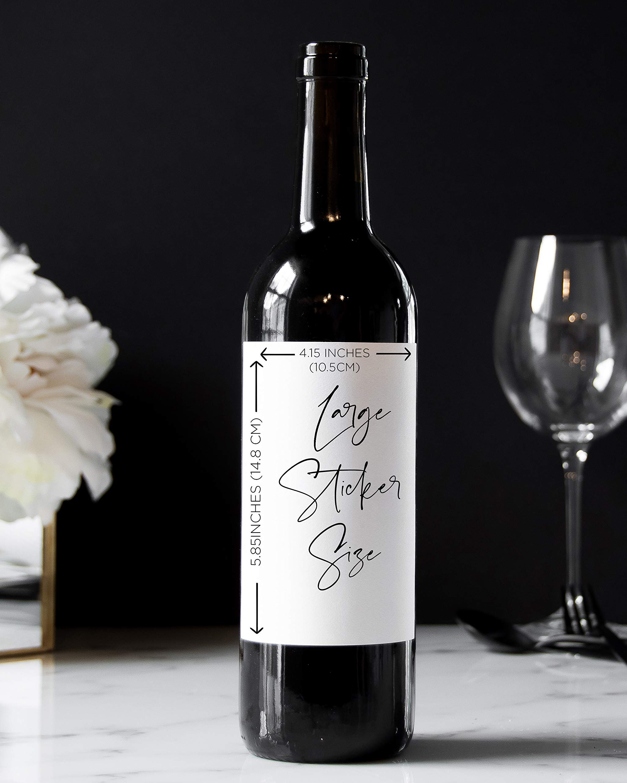 Will You Marrying Us Wedding Wine Label, Bride and Groom Celebrant Gift, Officiant Wine Sticker Personalised Gift Friend