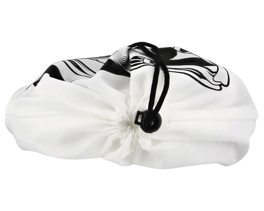 Suavecito Beard Grooming Beard Cape White Reusable Easy Clean Up & Storage