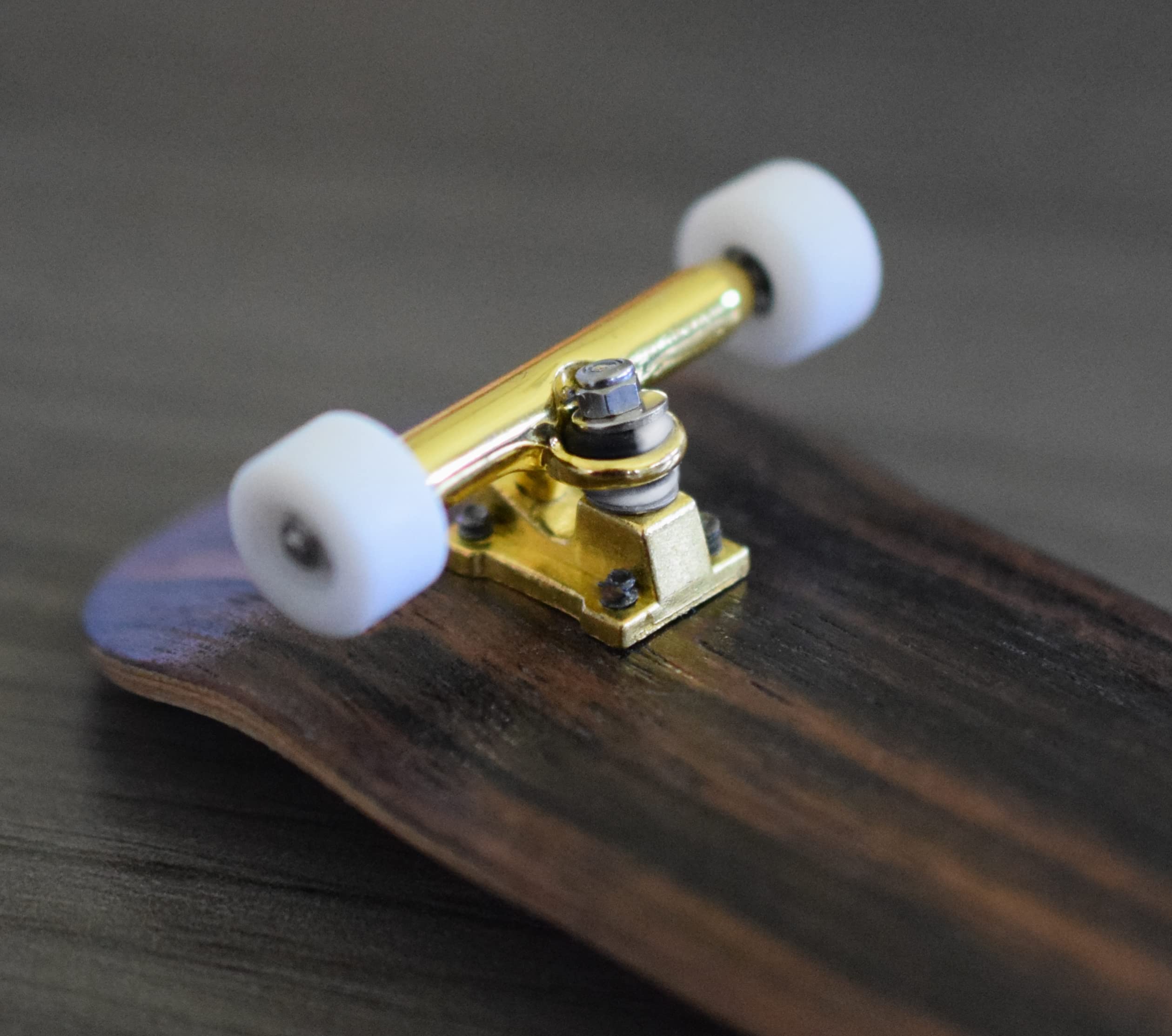 Teak Tuning O-Ring Bushings Pro Duro Series, Black & White Swirl - Extra Loose (51A) - Custom Molded Fingerboard Tuning