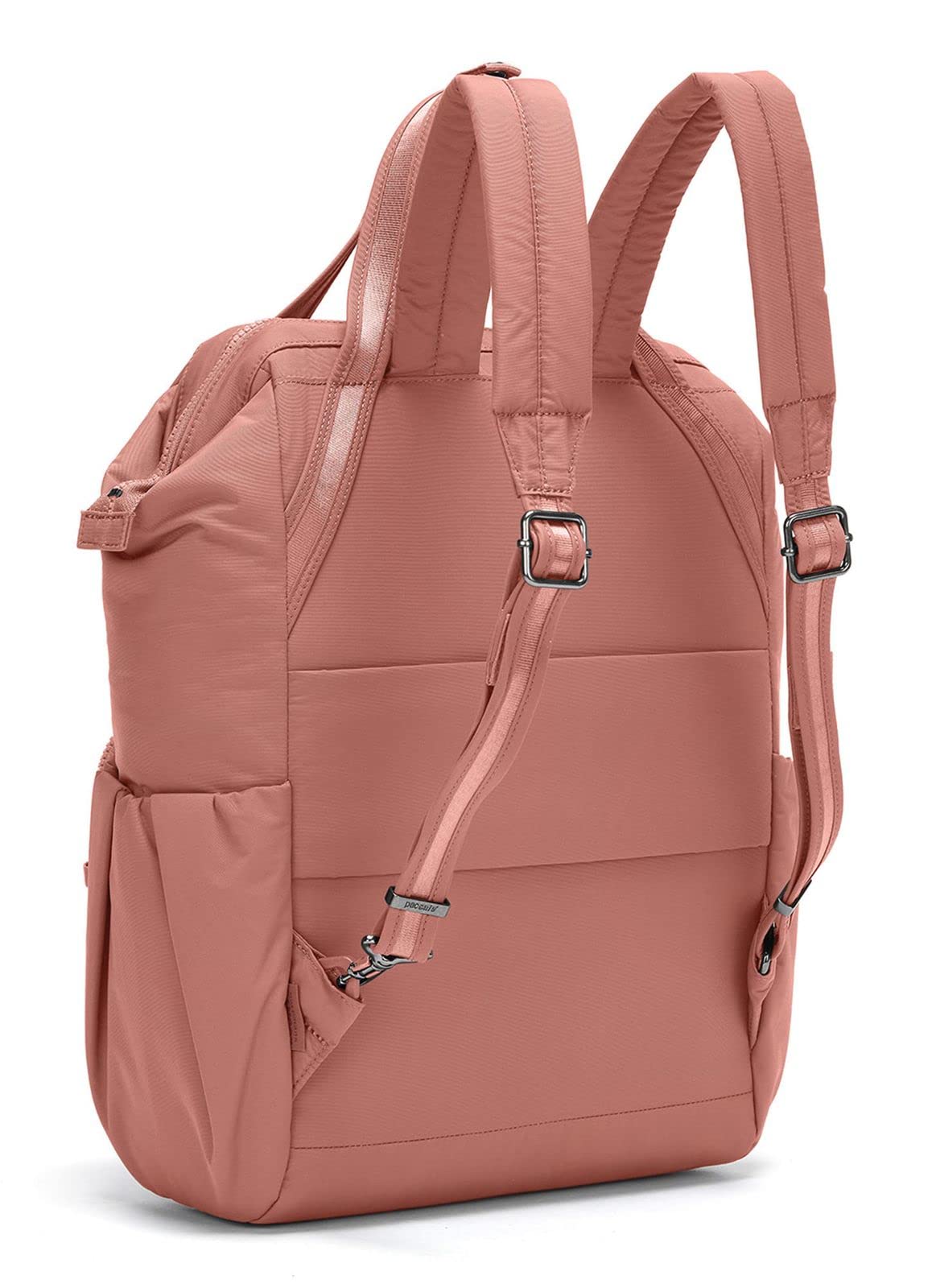 Pacsafe Women's Citysafe CX 17L Anti Theft Backpack-Fits 16 inch Laptop, ECONYL Rose, One Size