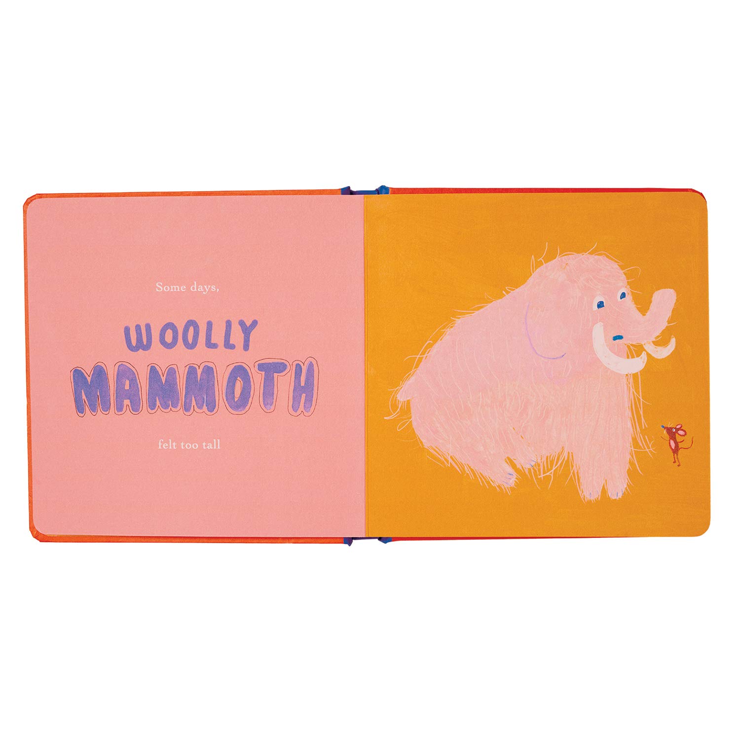 Manhattan Toy Woolly Mammoth Padded Cover Baby and Toddler Board Book