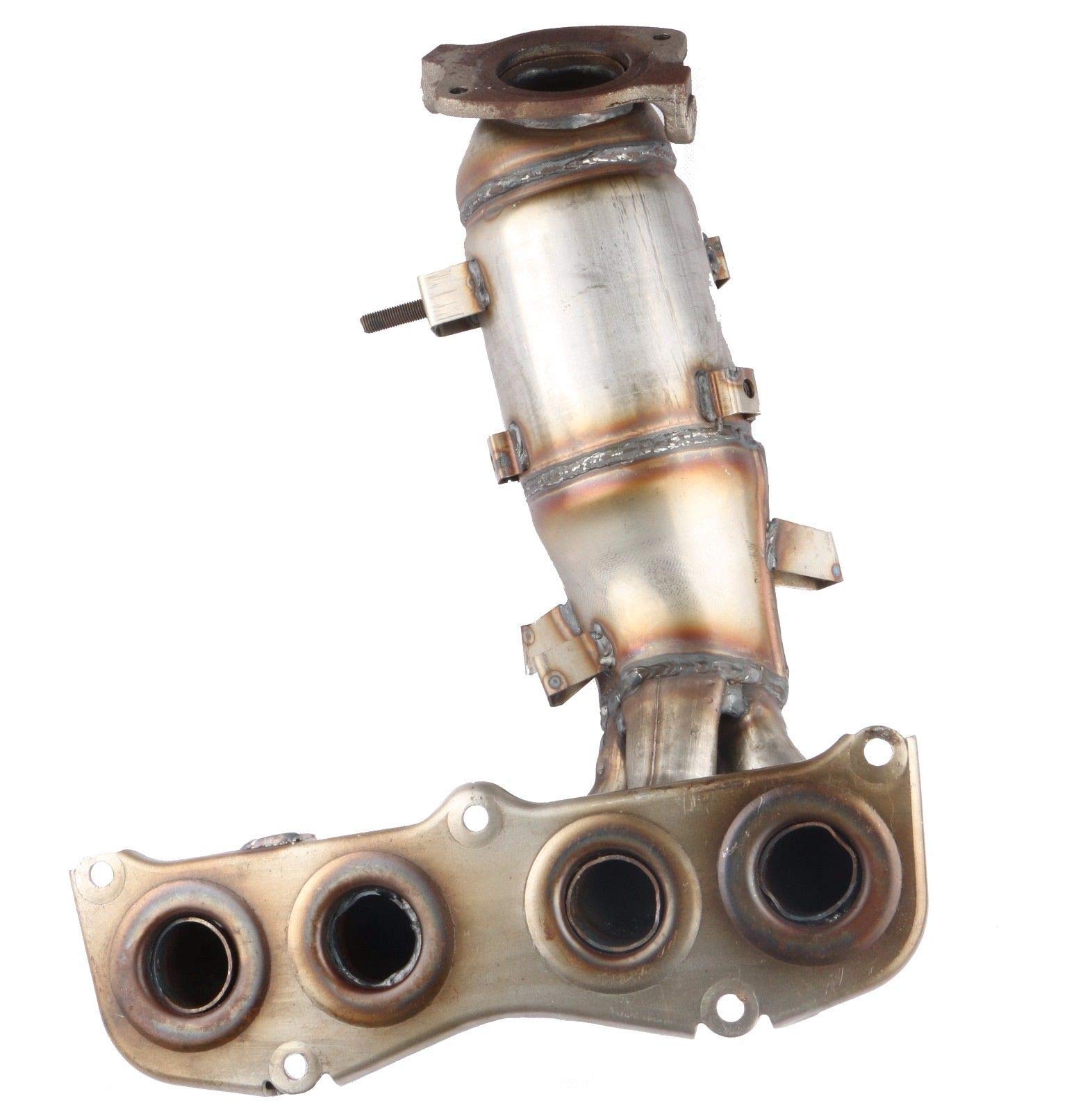 MOSTPLUS Exhaust Manifold w/Catalytic Converter Compatible for 02-06 Toyota Camry Solara L4 2.4L Replaces 674-811